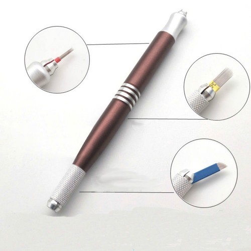 Microblading Semi Permanent Makeup Manual Tattoo Eyebrow Pen with 10cps ...
