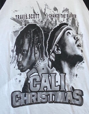 Travis Scott T Shirt Chance the Rapper T Shirt Mens XL Concert T Shirt ...