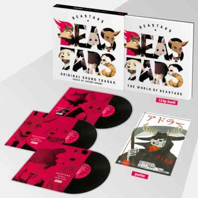 Beastars Anime Deluxe Vinyl Record Soundtrack Score 3 x LP Box Set ...