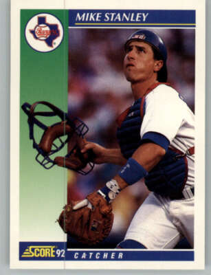 1992 Score #549 Mike Stanley NM-MT Rangers | eBay