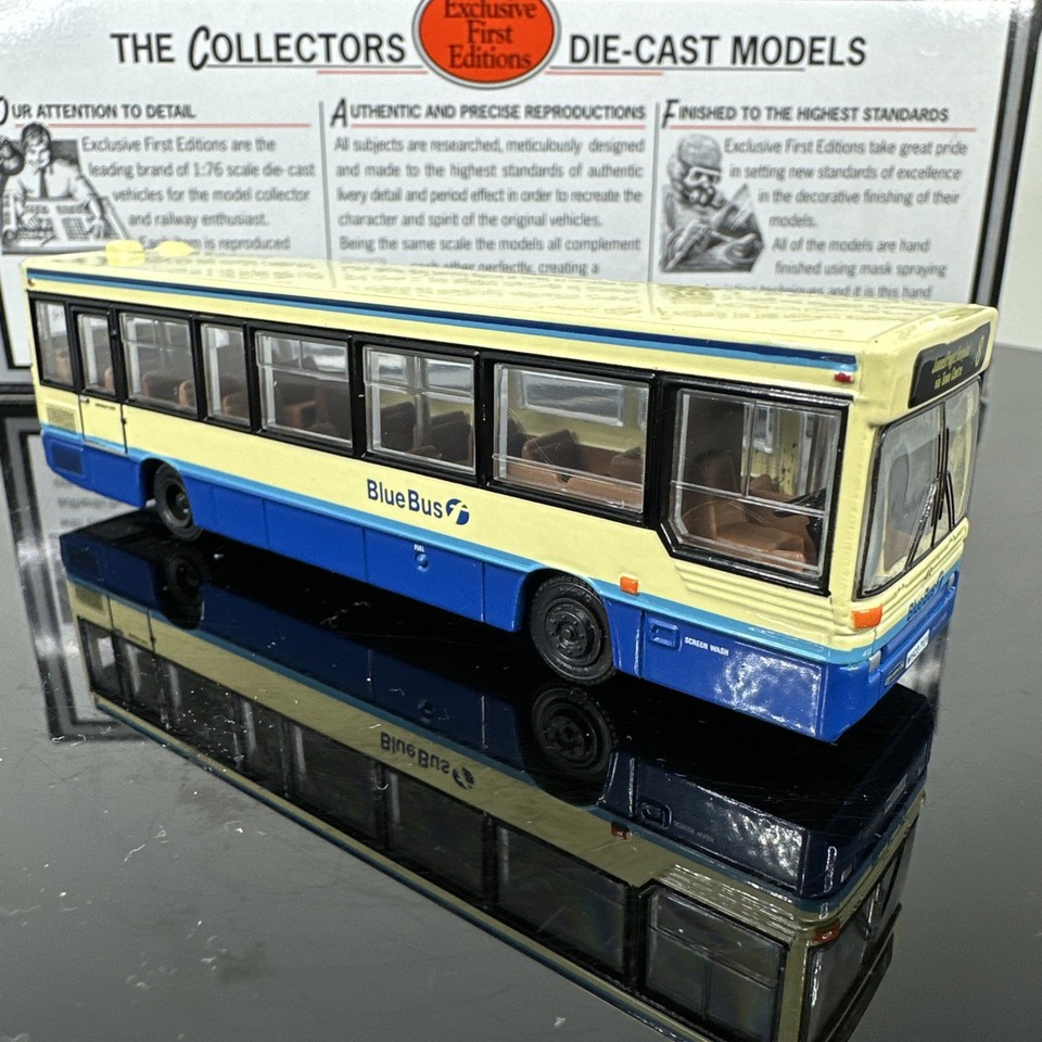 EFE 20623 Plaxton Pointer Dart First Blue Bus 1/76 James Paget Hospital ...