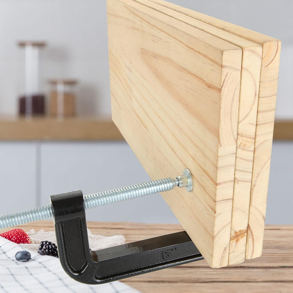 4PCS G Clamp 6Inch (150Mm) Heavy Duty Screw G-Clamps- Industrial ...