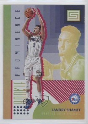 2018-19 Panini Status Rookie Prominence Red Landry Shamet #25 RC | eBay
