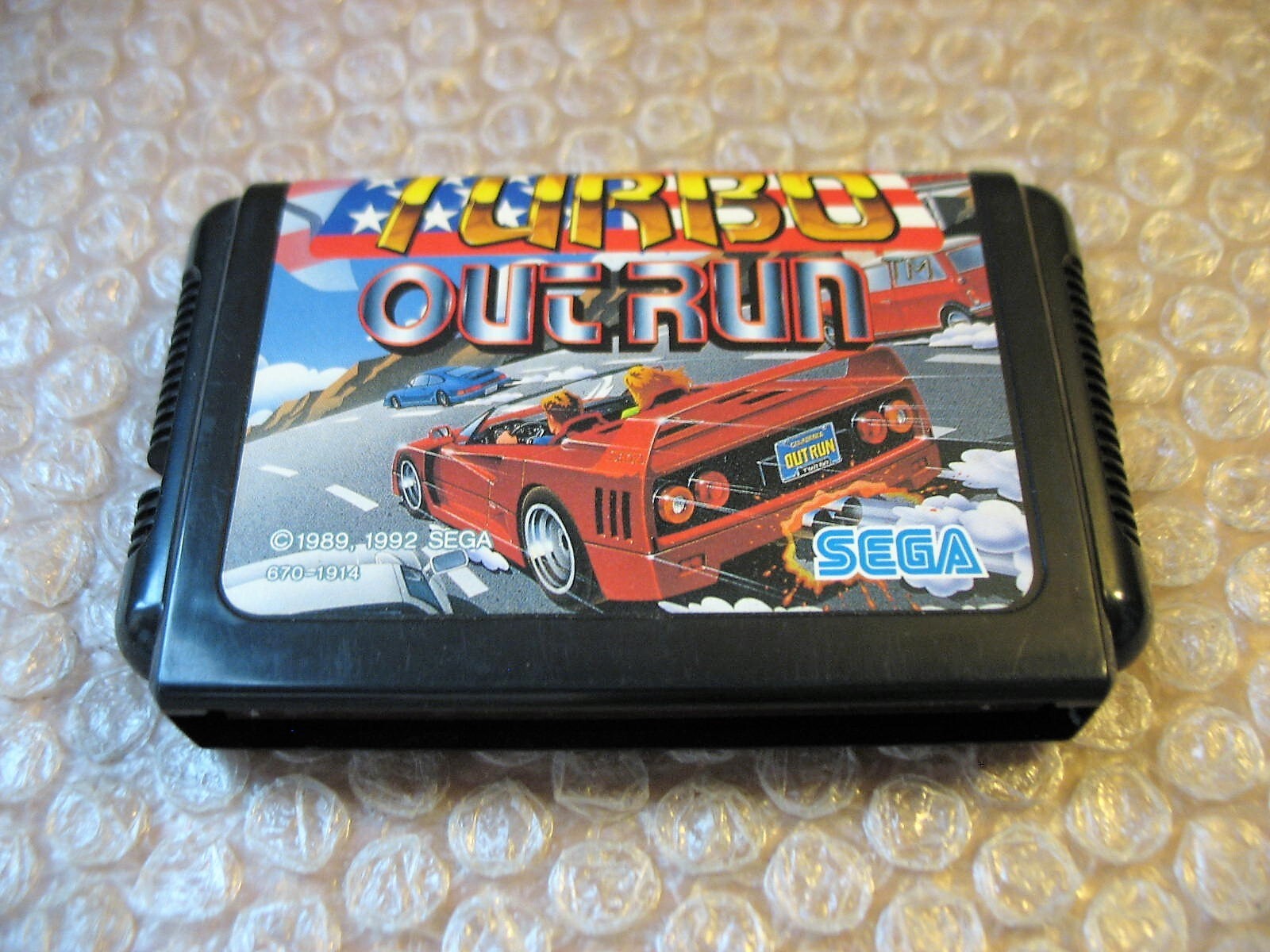 Turbo Outrun Megadrive PAL - Prix - Photo - Présentation