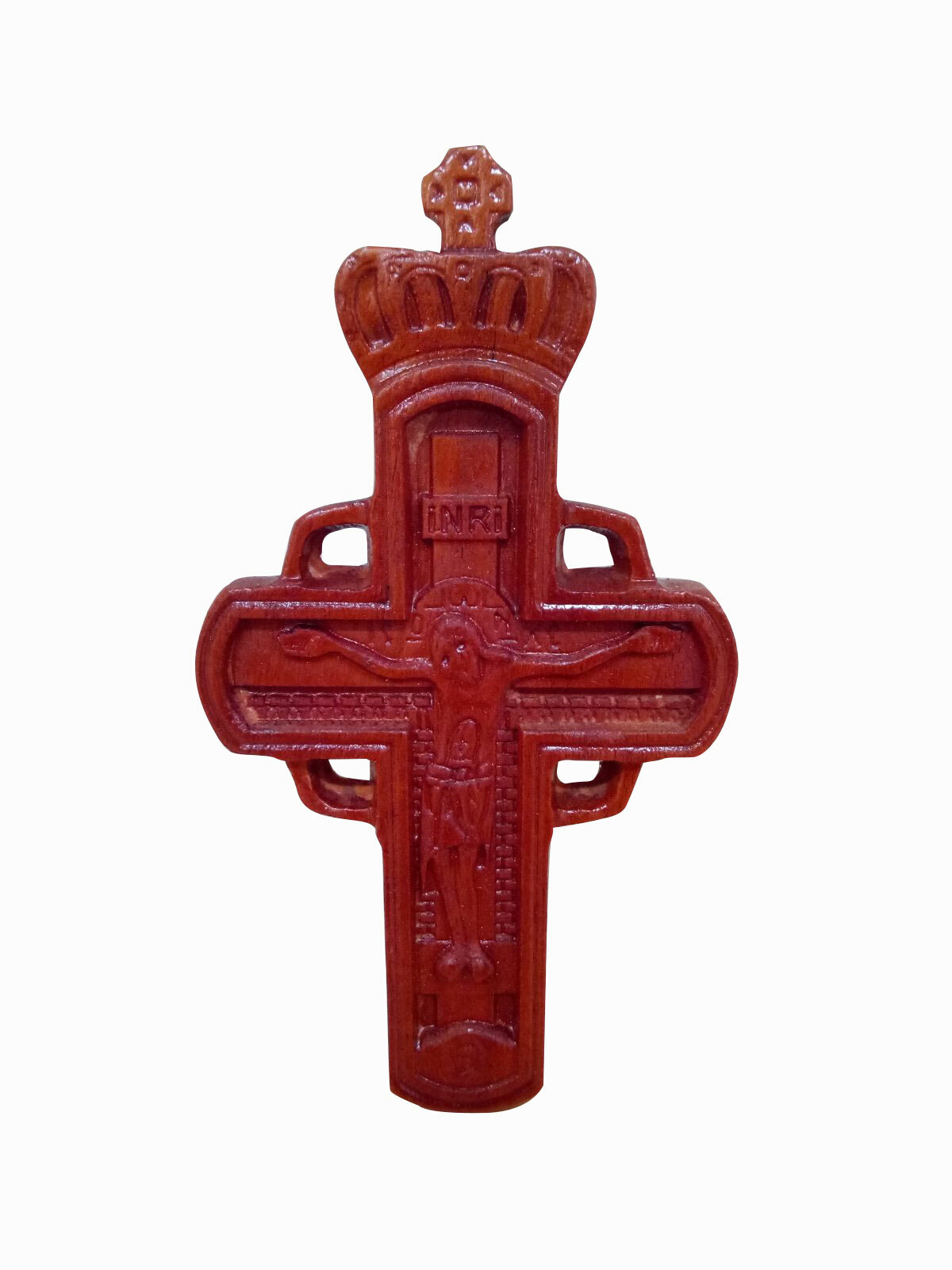 4.4" Greek Orthodox Wooden Clergy Pectoral Cross | eBay