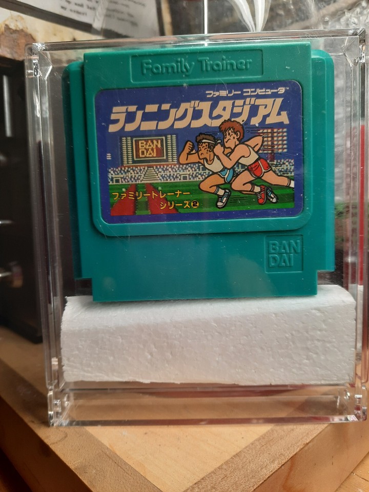 Running Stadium-Famicom Nintendo FC NES Japan import events family fun ...