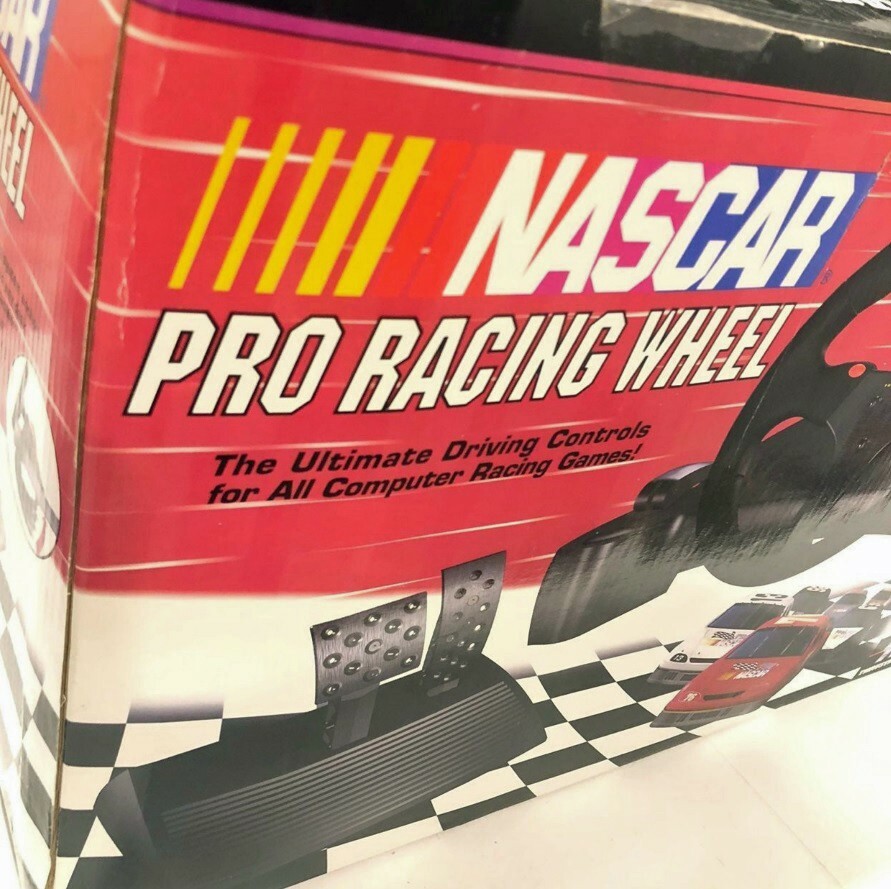 THRUSTMASTER NASCAR PRO RACING (steering) WHEEL and PEDALS, for PC ...