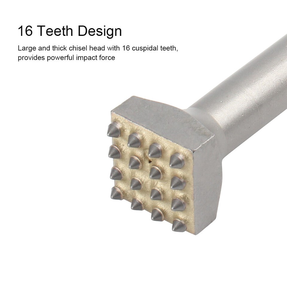 16-Tooth Electric Hammer Chisel for Surface Roughening on Masonry ...