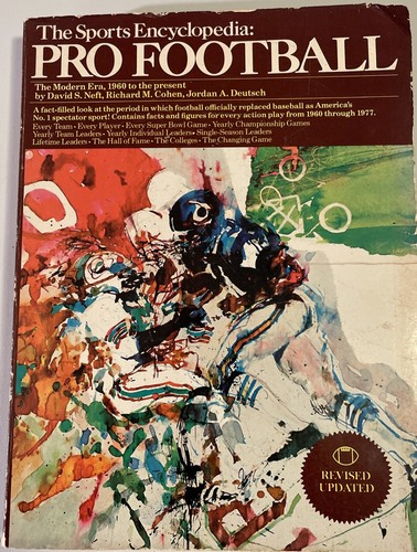 The Sports Encyclopedia Pro Football Book 1960-1978 | eBay