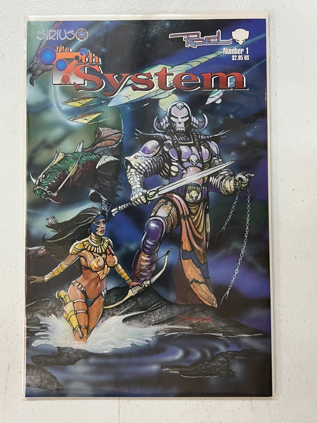 ADULT Comic Book - The 7th System Number 1 - Sirius Comics First ...