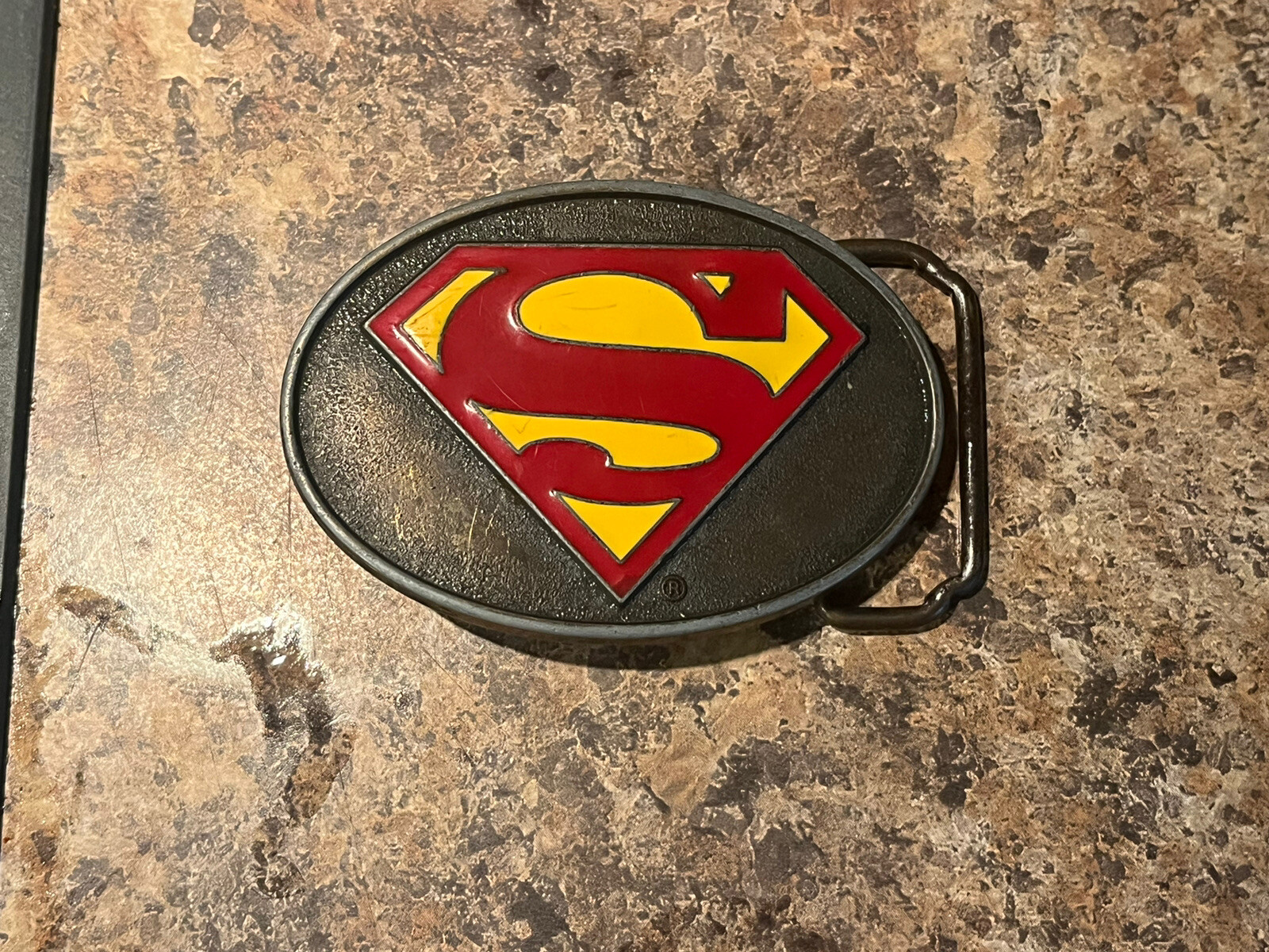 Vintage Superman Superhero belt buckle National Perio… - Gem