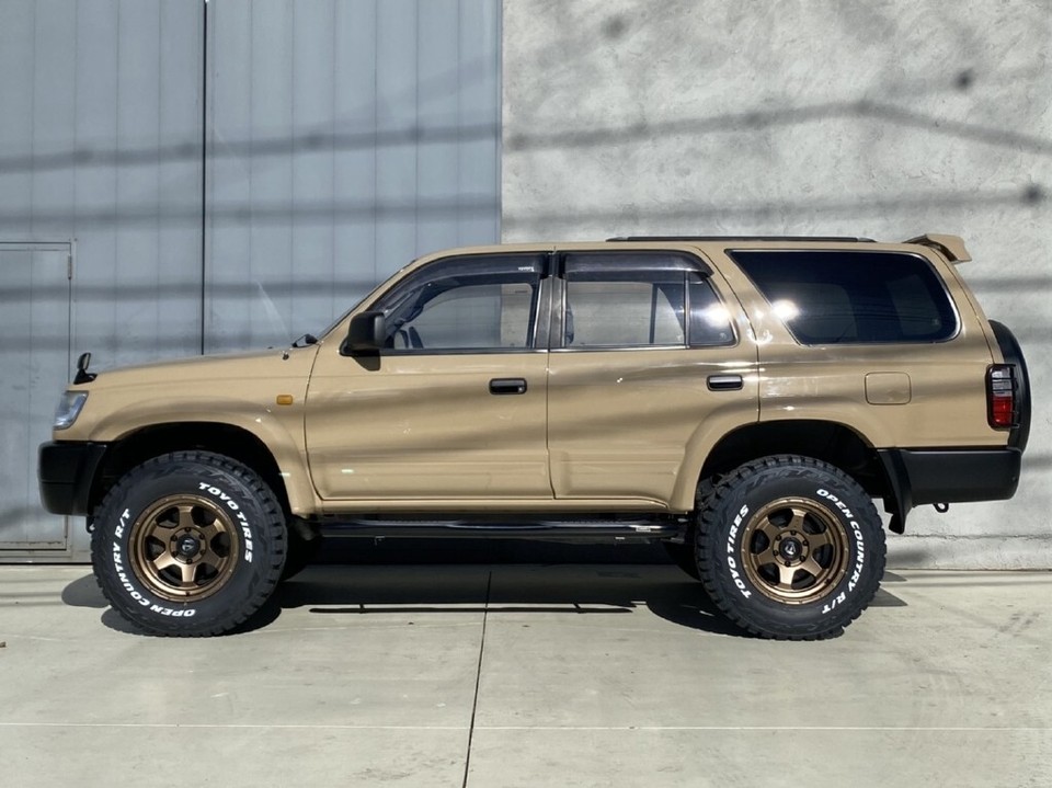 Toyota HILUX SURF 185 Series 185 3" Tube Side Steps Side Armor | eBay