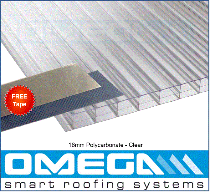 10mm 16mm Polycarbonate Roofing Sheets Panels UK MANUFACTURED - FREE ...