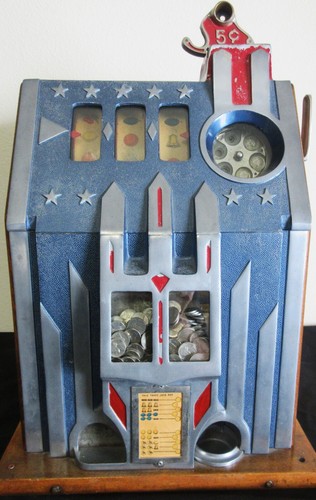 Pace Comet 5c Gooseneck Slot Machine circa 1930's Fully Restored | eBay