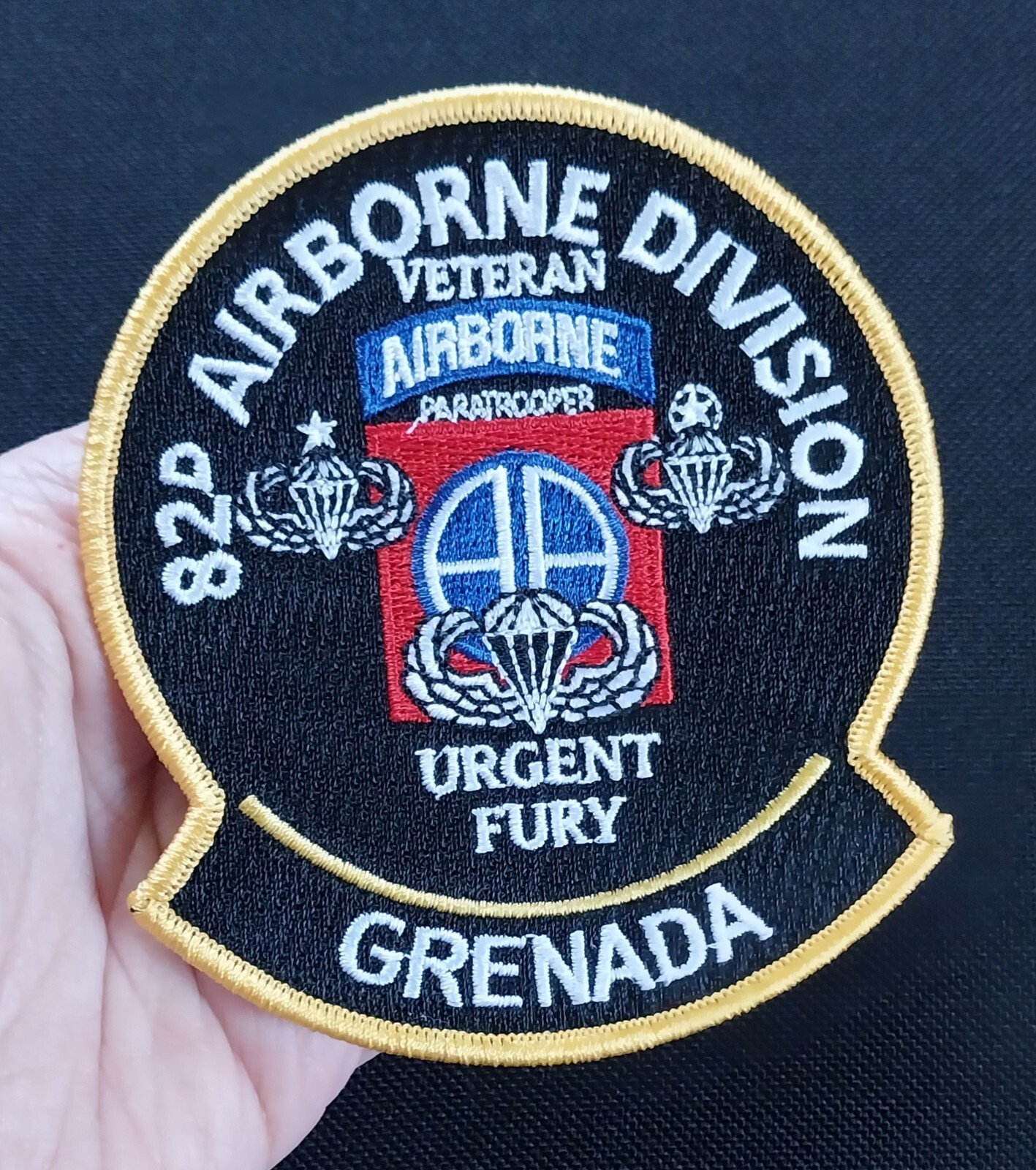 82nd Airborne Division Paratrooper Operation Urgent Fury Grenada ...