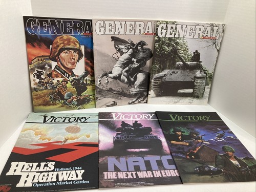 General Magazines Lot of 3 Vol 21 Issues 1 2 3 W/ Victory Insider ...