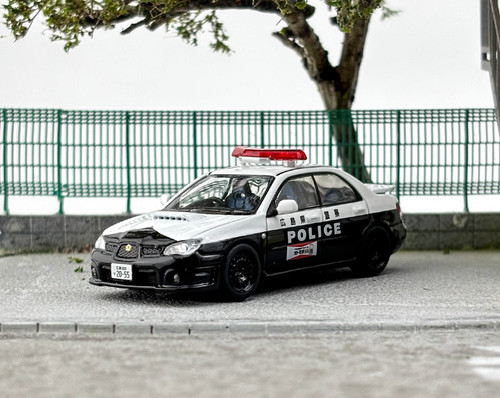 AL 1:64 Furuya Police Impreza WRX STI IX 9 GD Sedan Model Diecast ...
