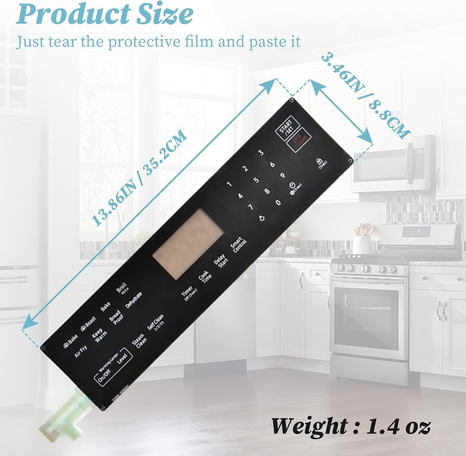 Touchpad Control Panel for Samsung NE63A6511SS NE63A6511SS/AA ...
