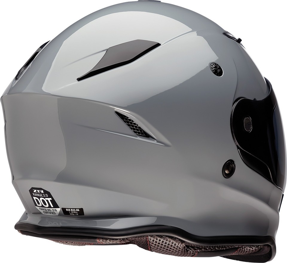 Z1R Nemesis Full Face Helmet Gloss Nardo Gray Medium 0140-0454 | eBay