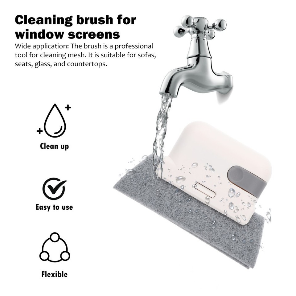 Sliding Door Track Cleaner Brushes Window Groove Cleaning Tools Slot ...