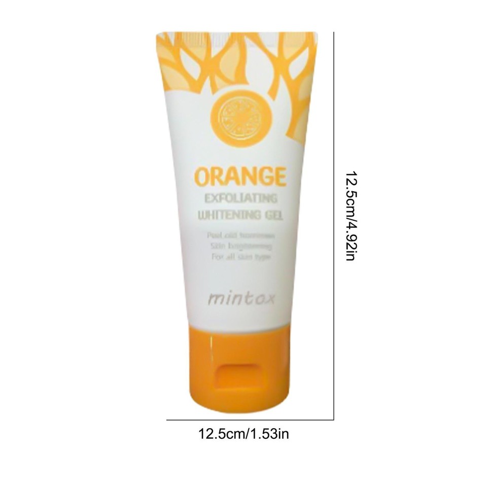 Orange Exfoliating Whitening Gel Scrub Face Body Brigtening Deep ...