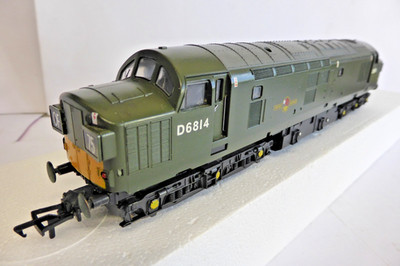 OO Gauge Lima Class 37 Renumbered D6814 BR Green Modified Coupling ...