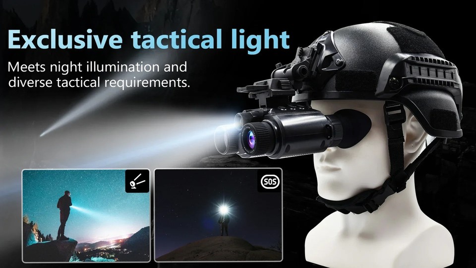 Infrared Night Vision Goggles 8X Digital Zoom 600m NVG Binoculars ...