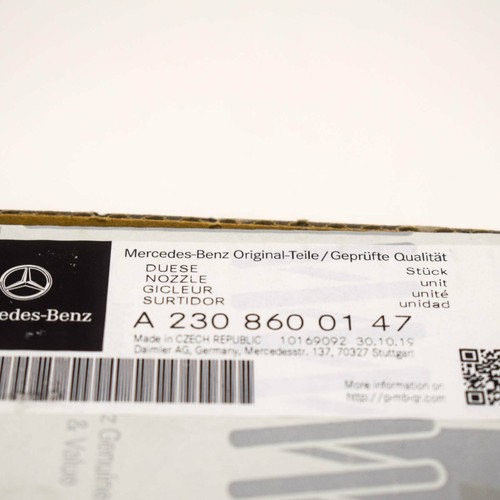 NEW MERCEDES-BENZ SL R230 LEFT HEADLIGHT WASHER NOZZLE A2308600147 230 ...