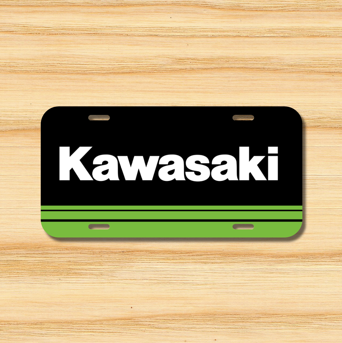 Kawasaki Vehicle License Plate Front Truck Tag Motorcycle JetSki ATV ...