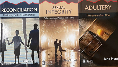 June Hunt (3 Books) Adultery : Sexual Integrity : Reconciliation | eBay