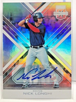 Nick Longhi 2016 Elite Extra Edition Autograph Auto #133 - BOSTON RED ...
