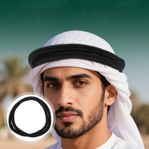 Rope Scarf Arab Costume Headwear Men's Headband Man Wrap for Mens Islam Scarves | eBay