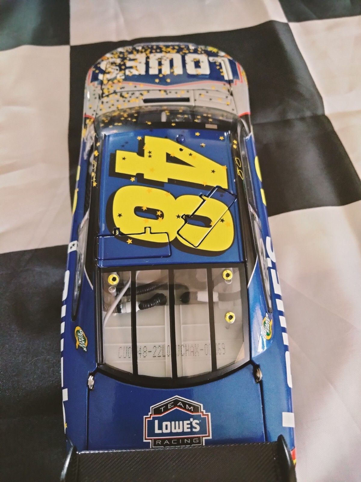 Jimmie Johnson Lowe's 4 Time Champion Raced Win Elite | eBay
