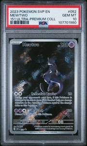 Mewtwo 2023 Scarlet & Violet: Black Star Promo #SVP052 151 Ultra ...