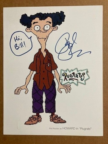 Phil Proctor Signed 8.5x11 Photo Howard in Rugrats! COA | eBay