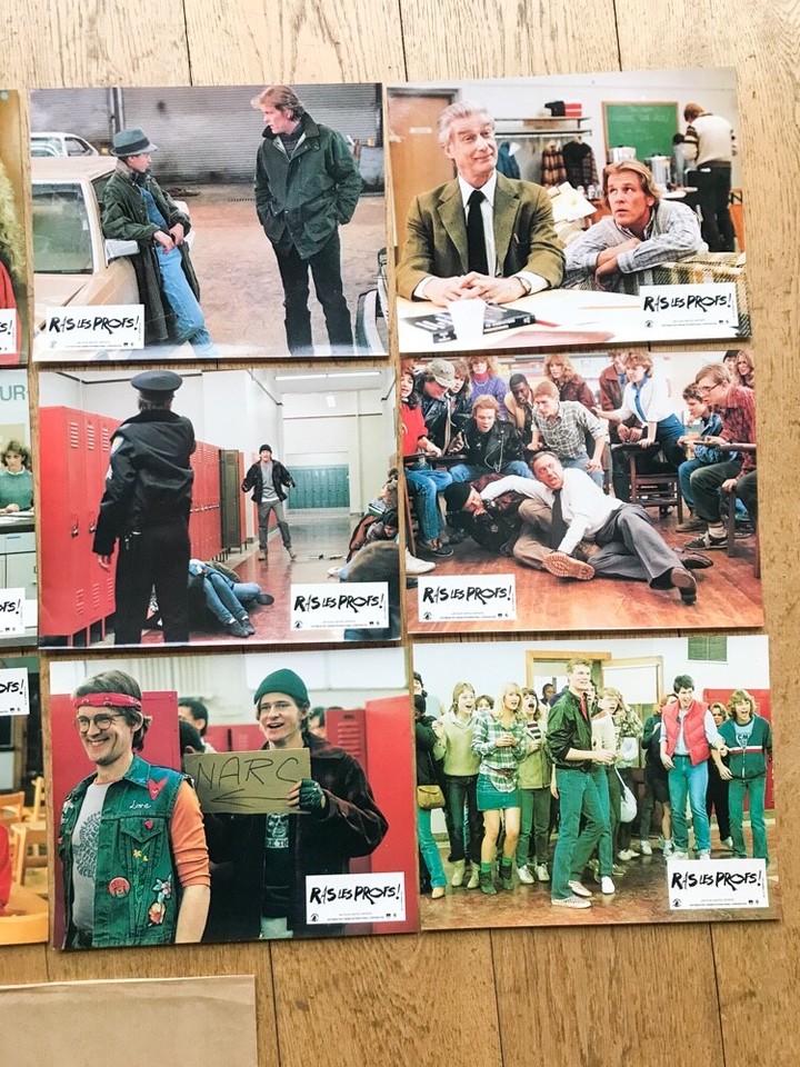 RAS LES PROFS - 12 PHOTOS cinéma ARTHUR HILLER, NICK NOLTE, LEE GRANT ...