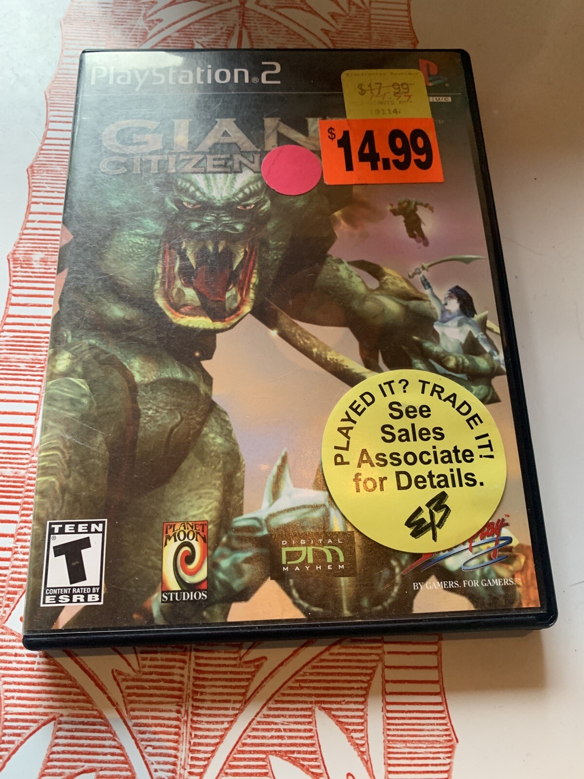 Giants : Citizen Kabuto PlayStation 2 PAL - Prix - Photo - Présentation