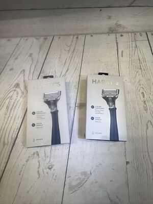 Harry's Razor with 2 Blade Cartridges - Navy Blue Lot Of 2 | eBay