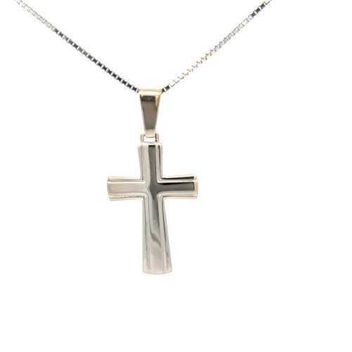 Sterling Silver Cross Pendant (3/4 x 1 1/2 Inch) | eBay