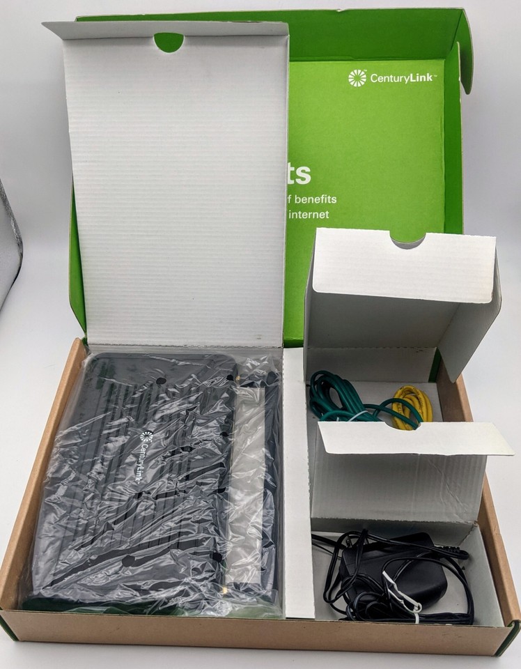 NEW CenturyLink Modem/Router Combo Start-Up Kit DSL Wireless Wi-Fi 4 ...