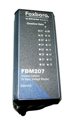 Foxboro FBM207 by Schneider Channel Isolated 16 Input Voltage Monitor ...