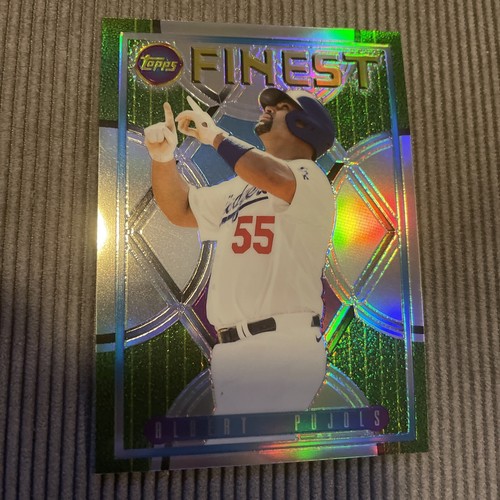 2022 Finest Flashbacks Baseball Refractor Card #72 Albert Pujols | eBay