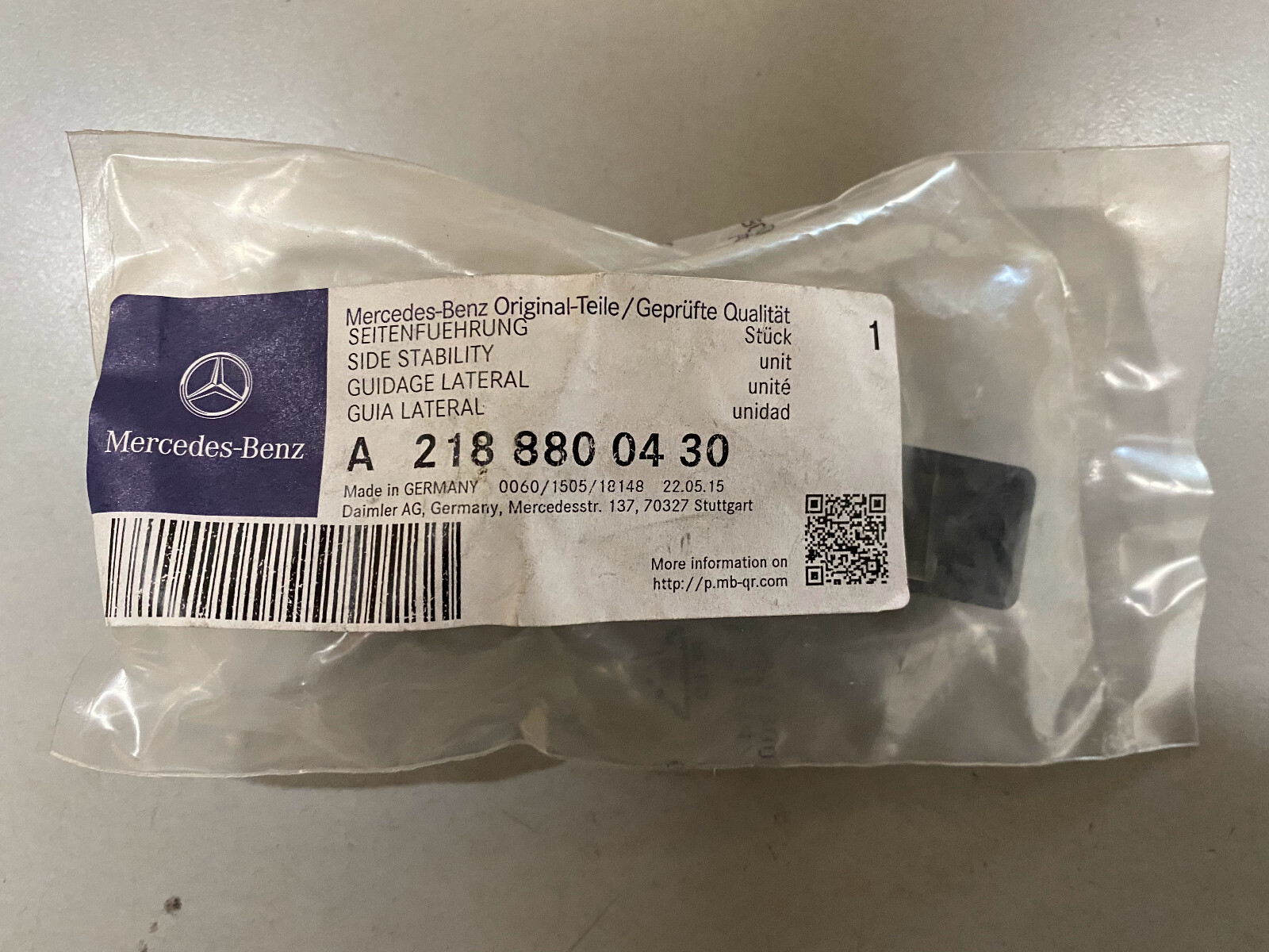 Mercedez-Benz Headlight Bracket Guide - 218-880-04-30 - For Mercedes ...