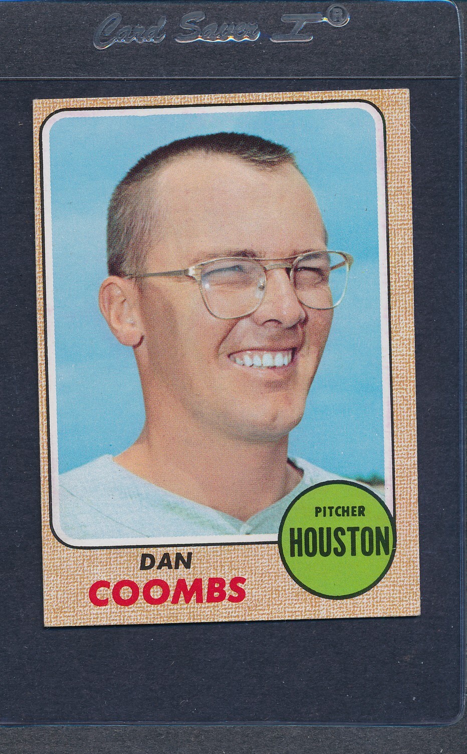 1968 Topps #547 Dan Coombs Astros EX/MT *9700 | eBay