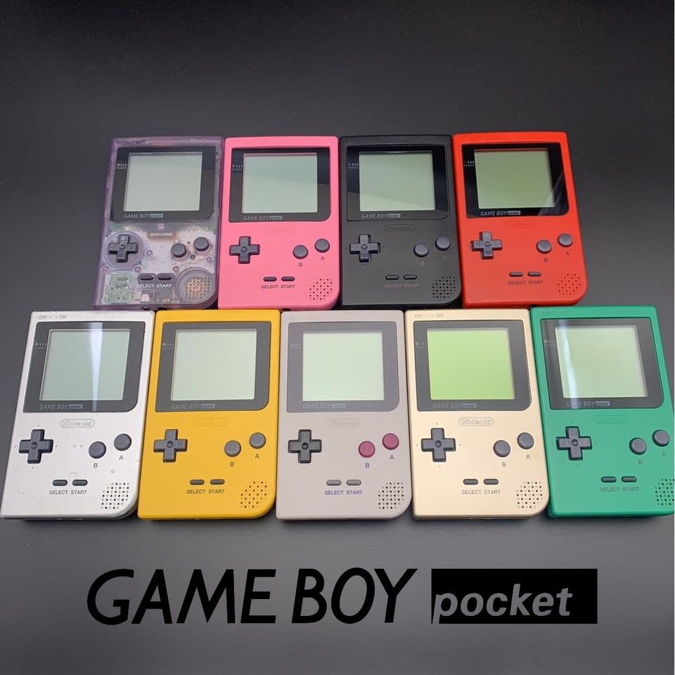 Nintendo Gameboy Consoles Original Pocket LIGHT Color Advance Region ...