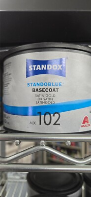 Axalta Standox Standoblue basecoat 102 Satin Gold | eBay