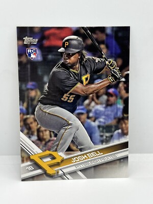 2017 Topps Series 1 Josh Bell ROOKIE #30 Base Pittsburgh Pirates ...