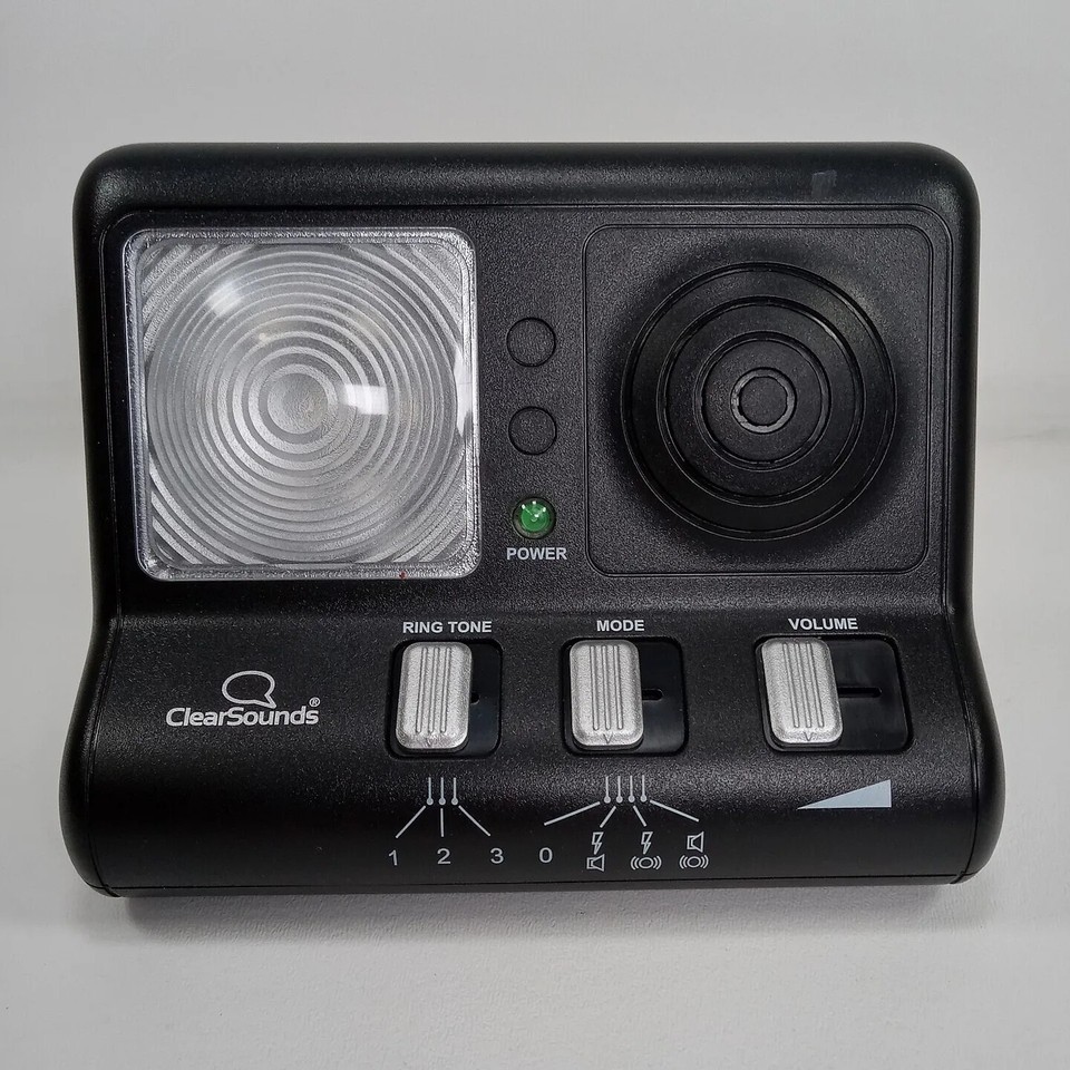 ClearSounds CR200 ClearRing Amplified Telephone Ring Signaler w ...