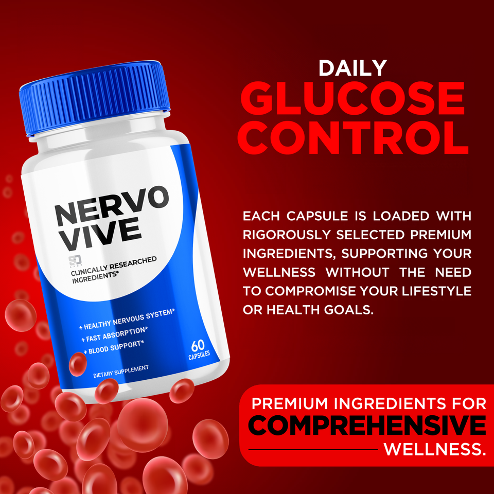 Nervovive Nerve Relief Pills to Support Mobility & Reduce Nerve Aches ...