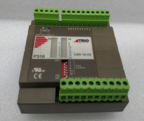 TRIO Motiontechnology P316-03399 Input/Output Module CAN 16-I/O P316 | eBay
